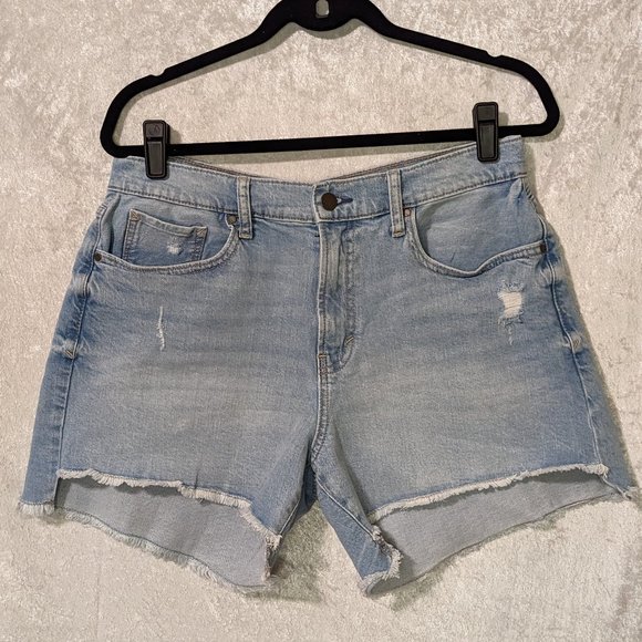 a.n.a | Shorts | Ana Cutoff Highrise Distressed Denim Boyfriend Shorts ...